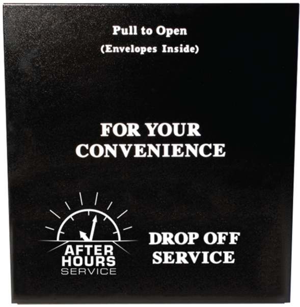Night Drop Box With Pull Down Tray