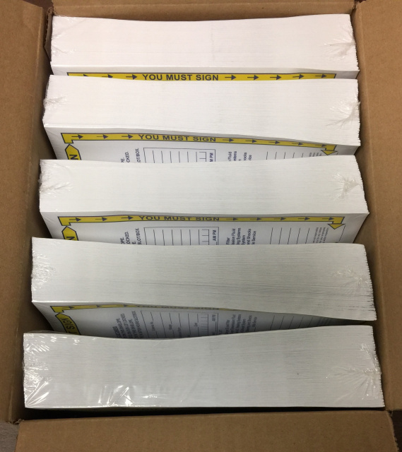 A Plus Dealer Supplies Sells After Hours Service Envelopes Yellow ...