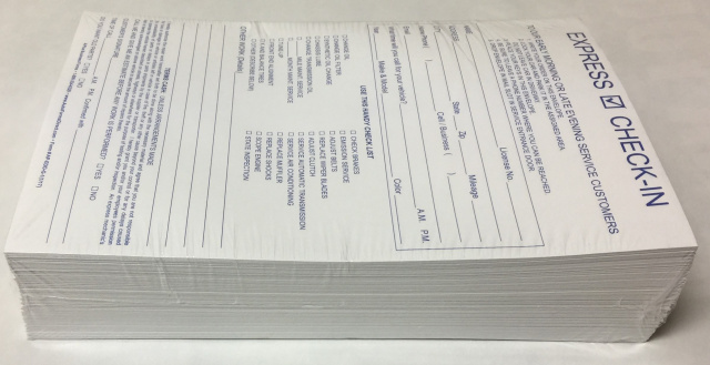 Drop Off Service Envelopes